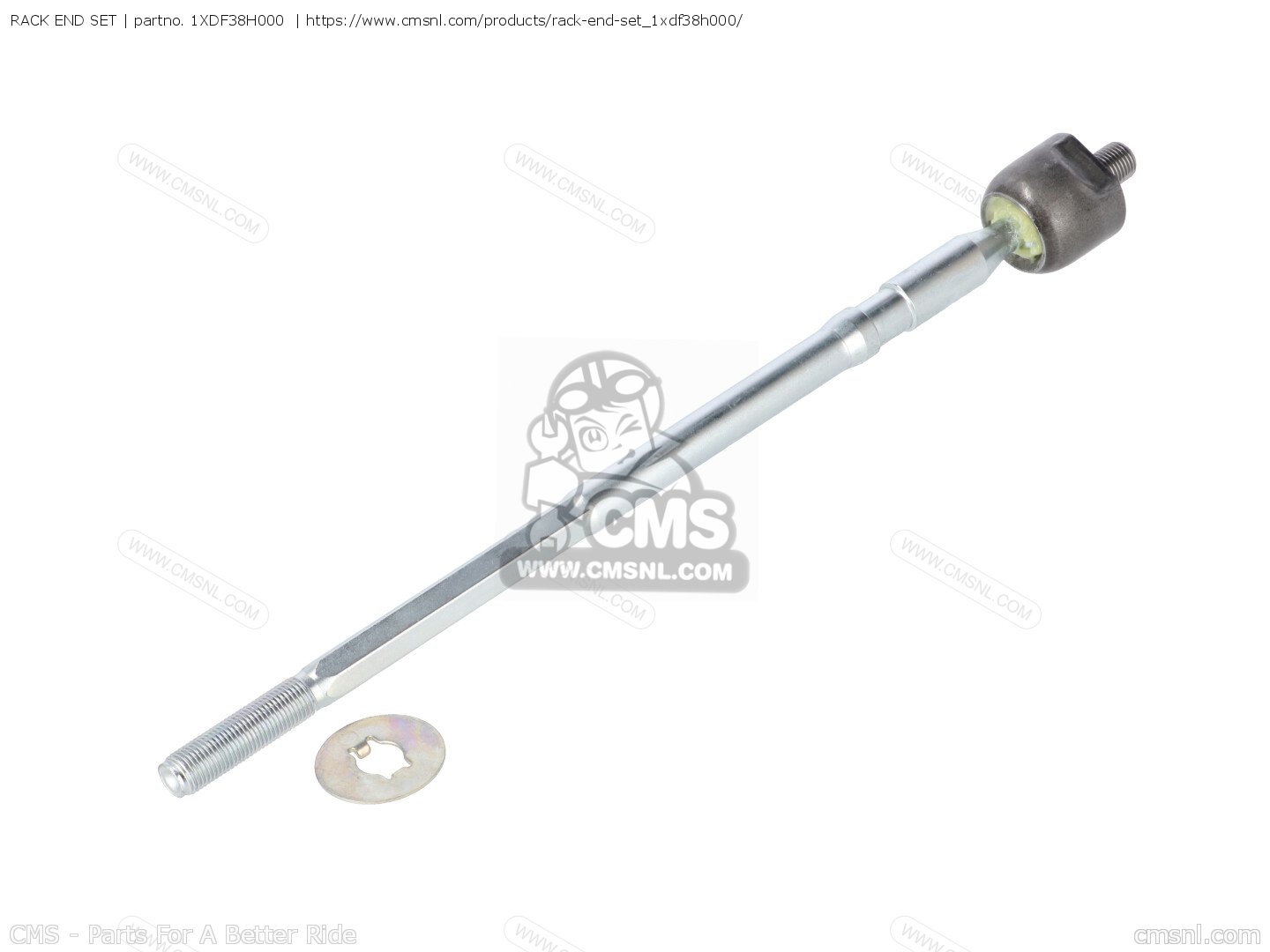 1XDF38H000: Rack End Set Yamaha - buy the 1XD-F38H0-00-00 at CMSNL