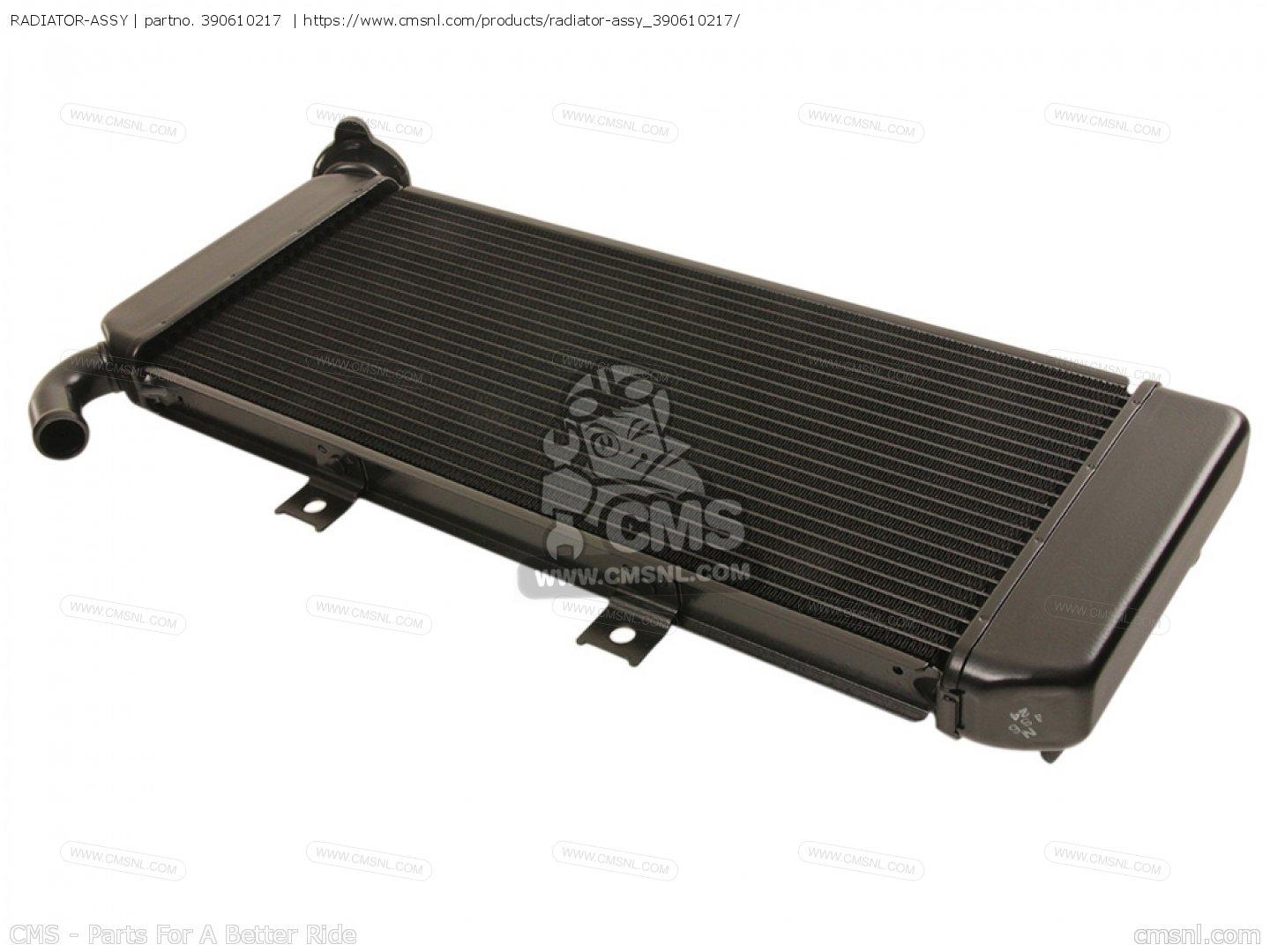 390610217: Radiator-assy Kawasaki - buy the 39061-0217 at CMSNL