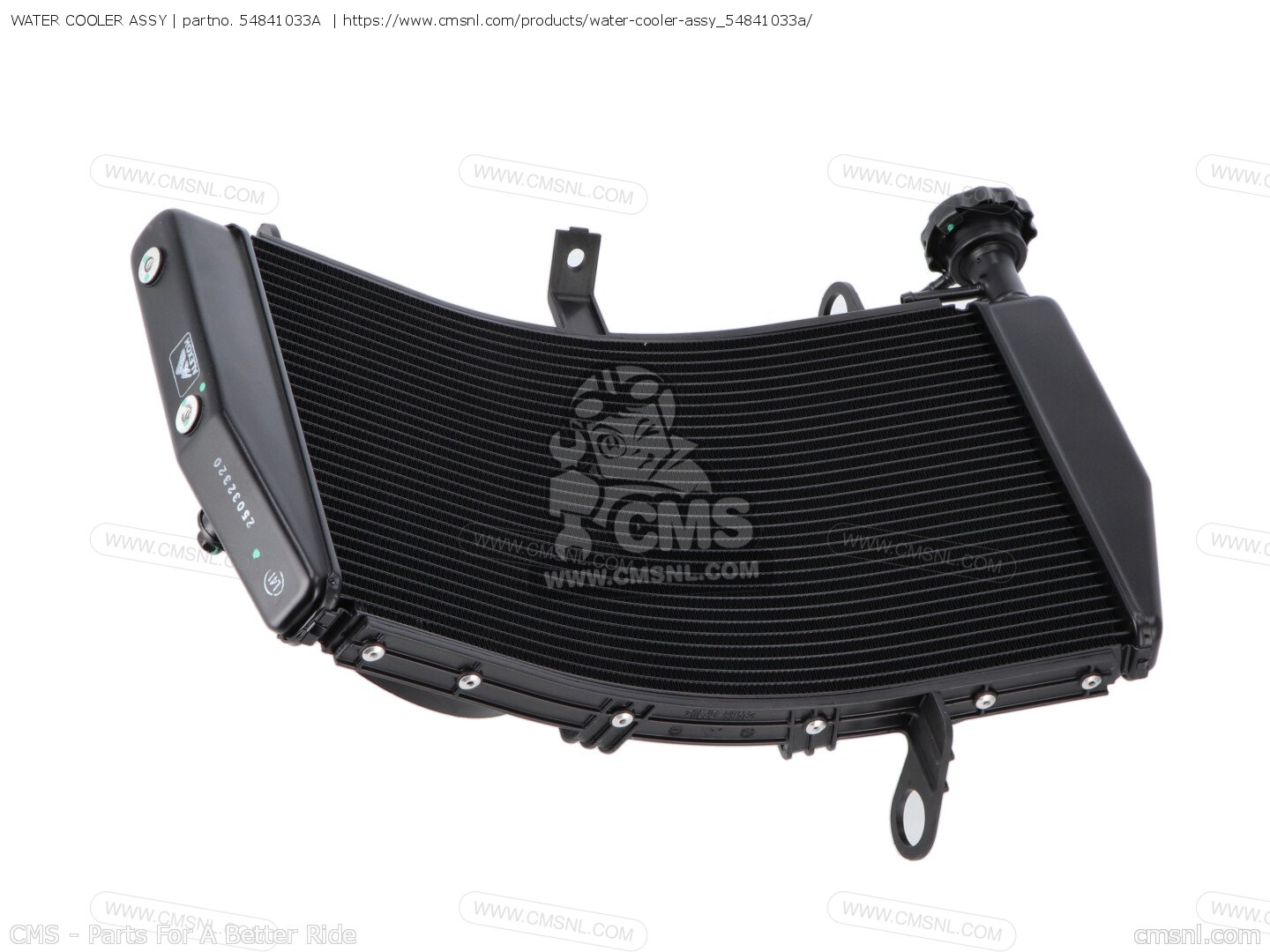 54841033A：RADIATOR ASSY Ducati - CMSNLで54841033Aを購入する。