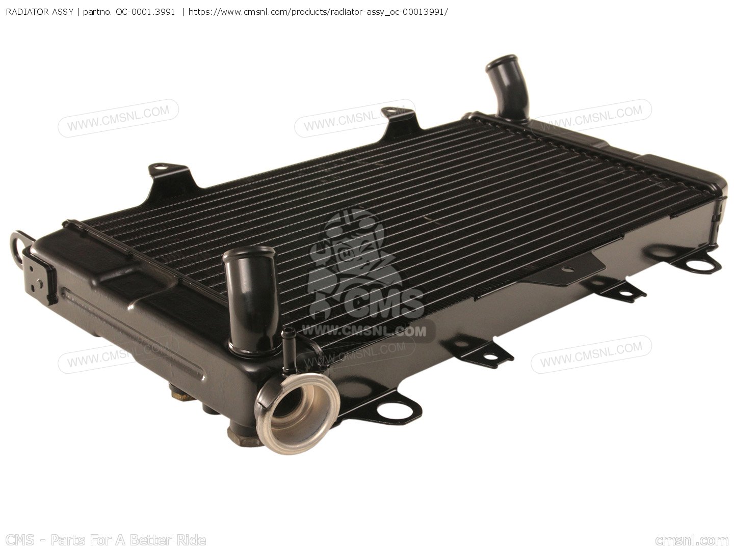 OC-0001-3991: RADIATOR ASSY Yamaha - buy the 3GM-12461-00-00 at CMSNL