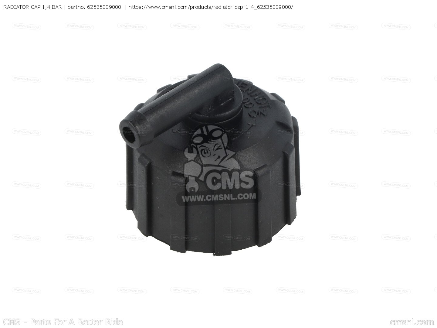 62535009000: RADIATOR CAP 1,4 BAR KTM - buy the 62535009000 at CMSNL