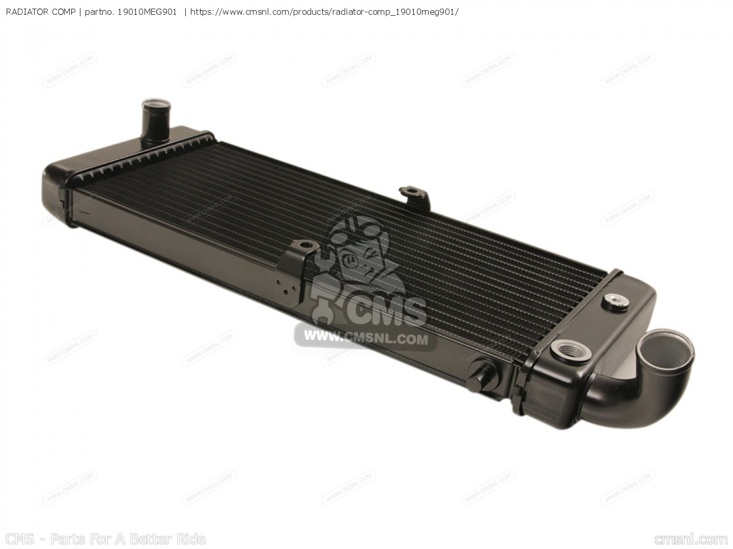 19010MEG901: RADIATOR COMP Honda - buy the 19010-MEG-901 at CMSNL