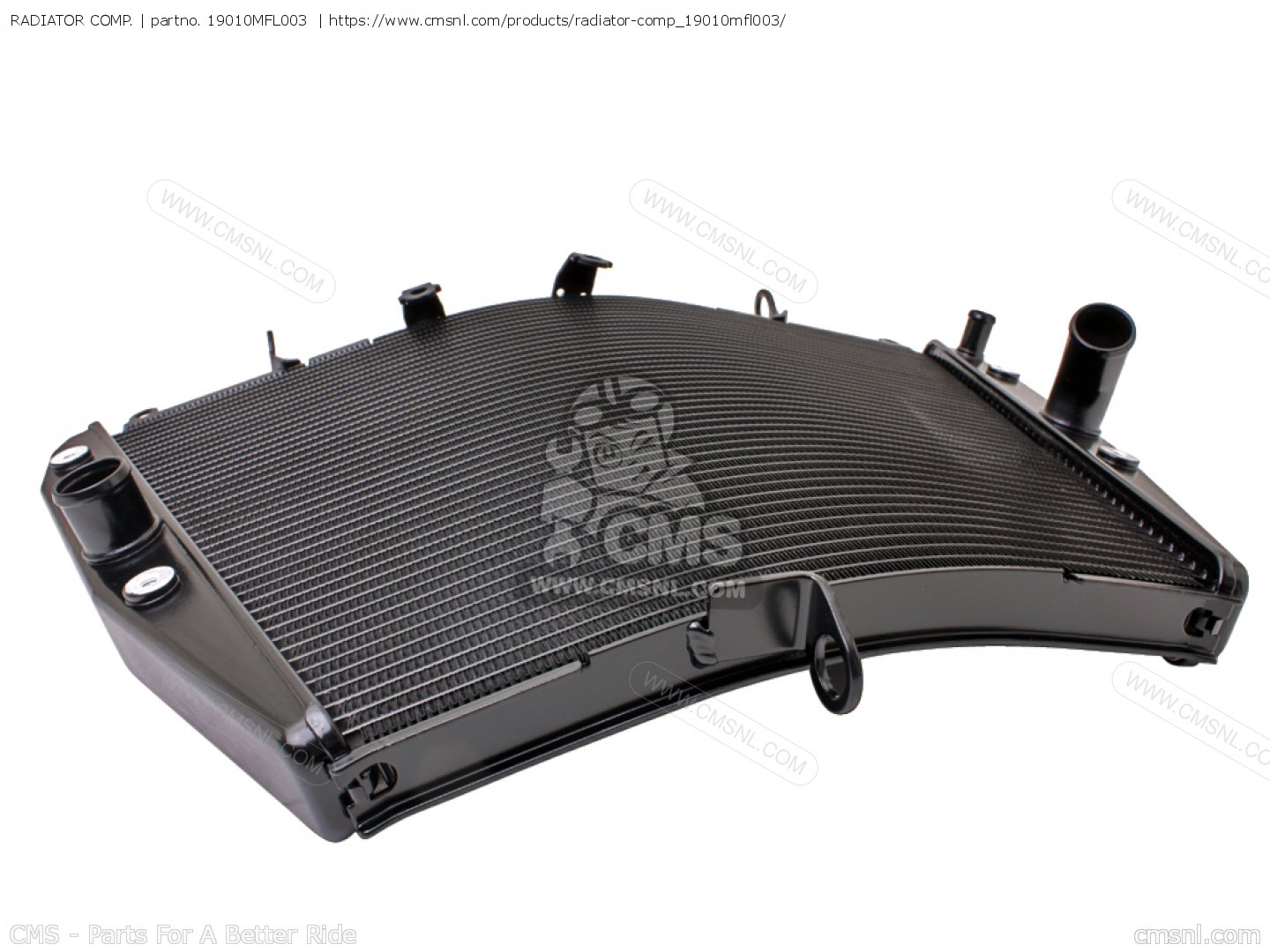 19010MFL003: RADIATOR COMP. Honda - buy the 19010-MFL-003 at CMSNL
