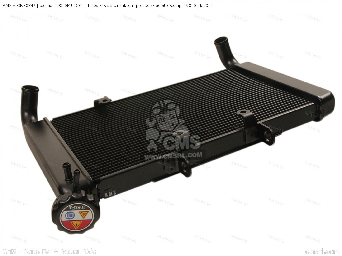 19010MJED01: RADIATOR COMP Honda - buy the 19010-MJE-D01 at CMSNL