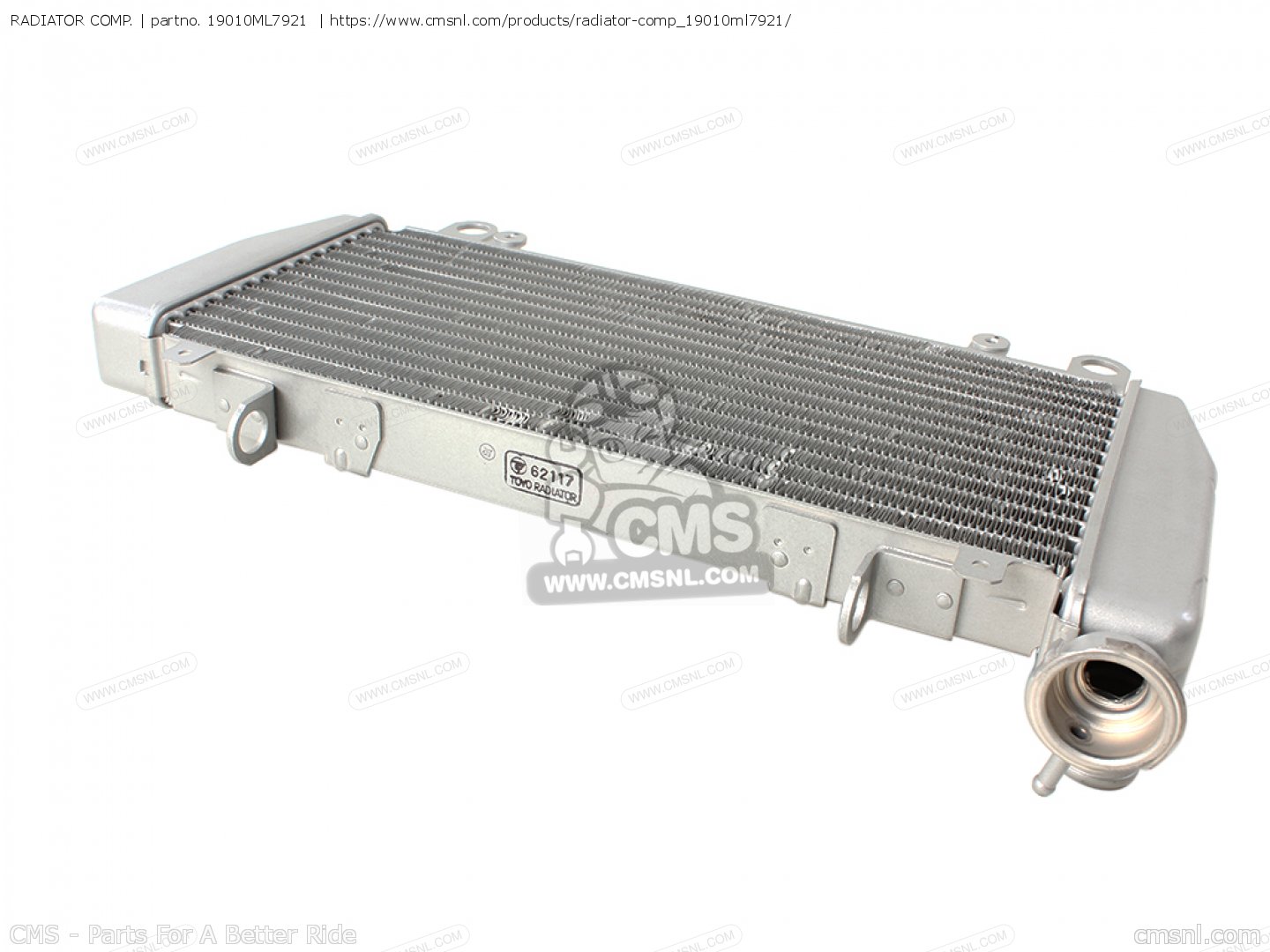 RADIATOR COMP. for Honda - order at CMSNL