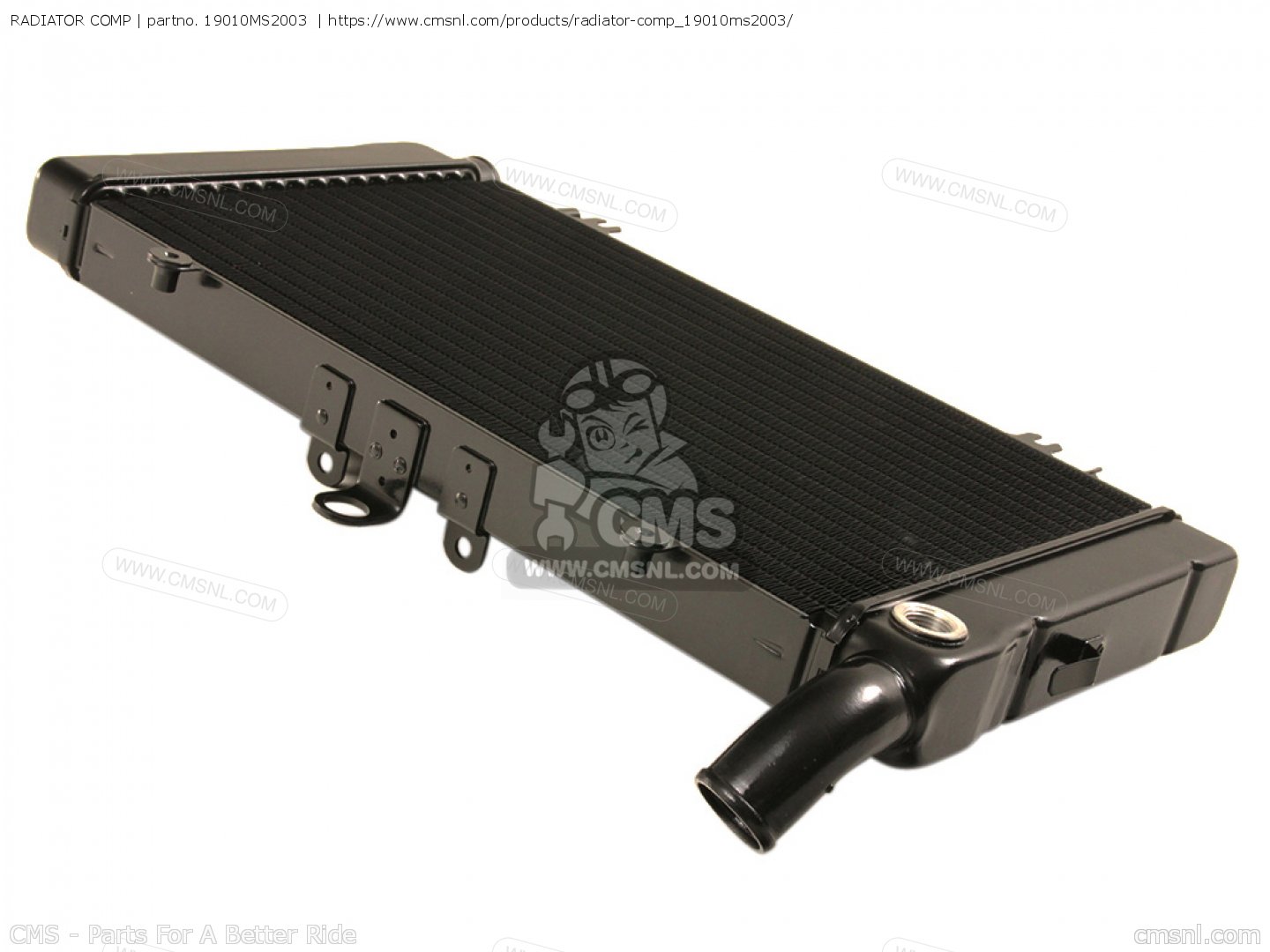 19010MS2003: RADIATOR COMP Honda - buy the 19010-MS2-003 at CMSNL