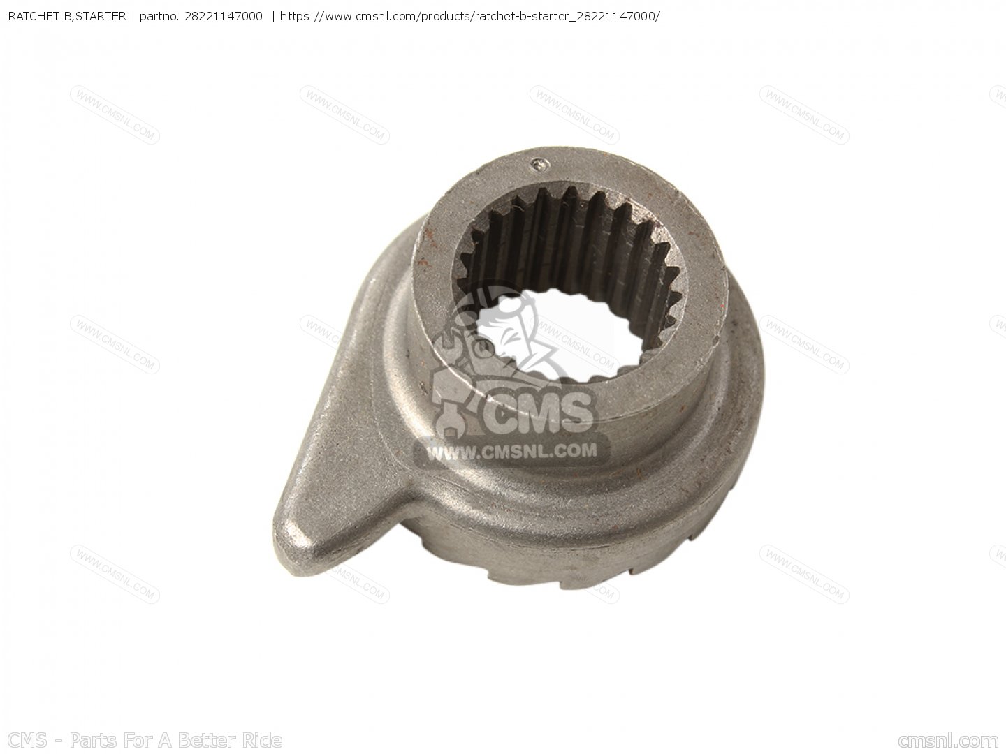 28221147000: Ratchet B,starter Honda - buy the 28221-147-000 at CMSNL