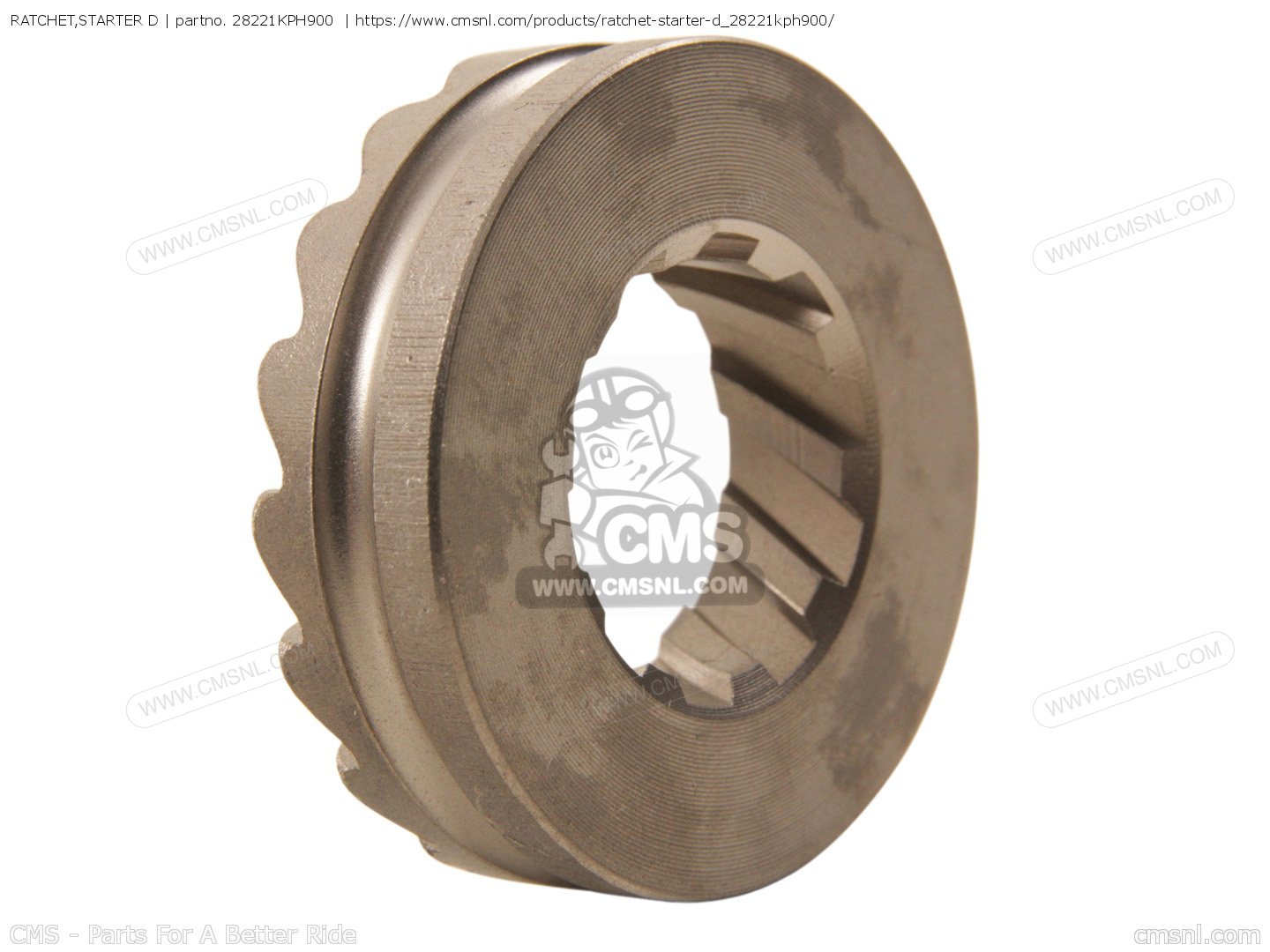 28221KPH900: RATCHET,STARTER D Honda - buy the 28221-KPH-900 at CMSNL