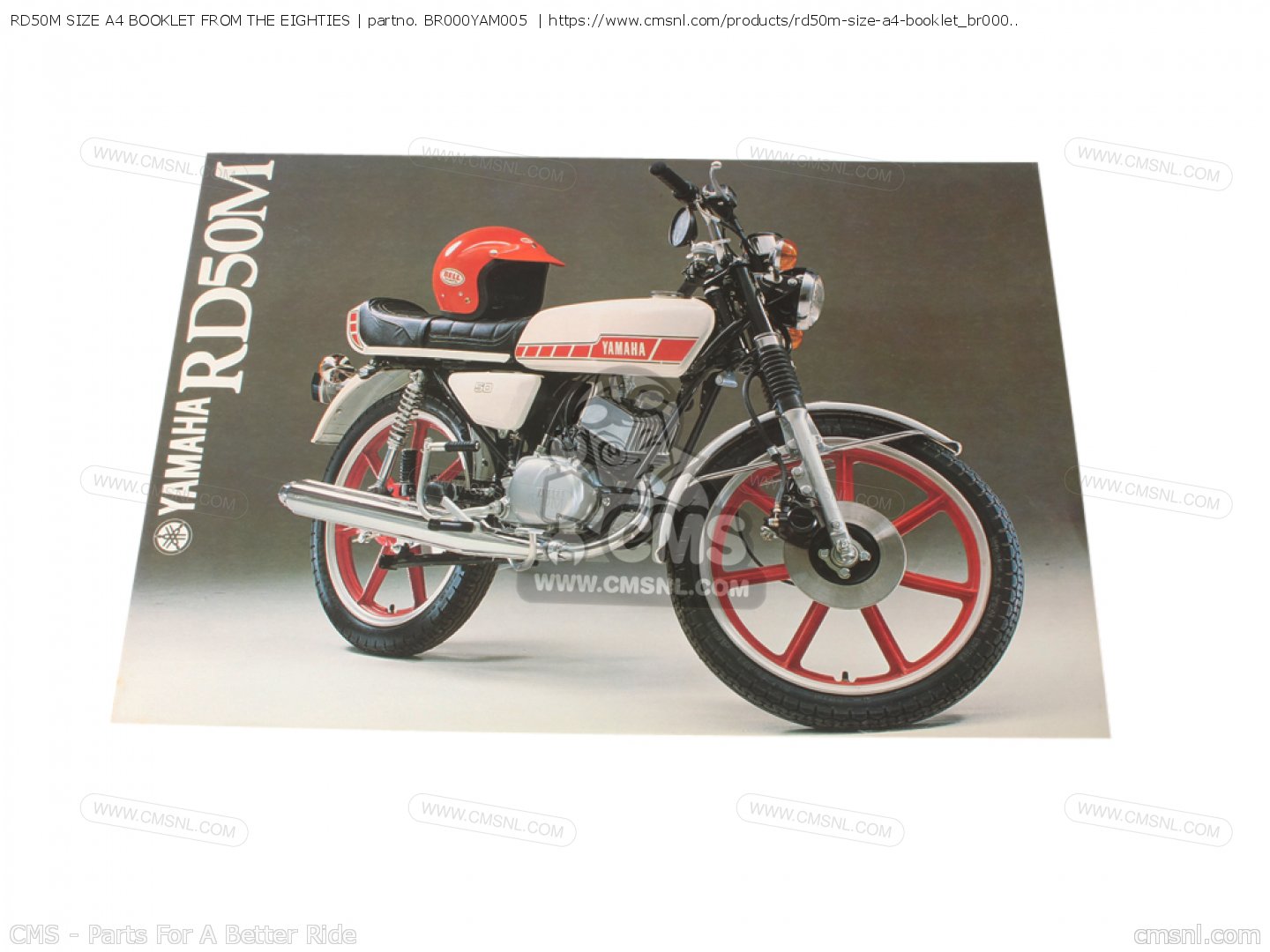 BR000YAM005: RD50M SIZE A4 BOOKLET FROM THE EIGHTIES Honda - buy the ...