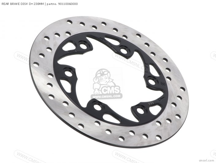REAR BRAKE DISK D=230MM for 200 DUKE WHITE w/o ABS B.D. Argentina 2013 ...