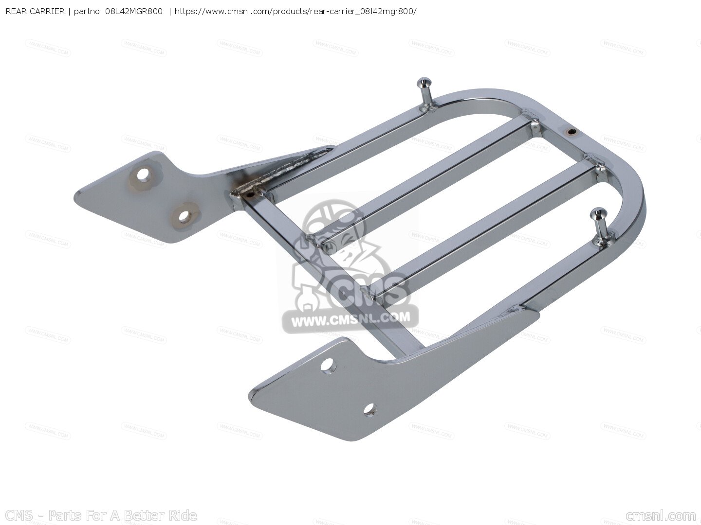 08L42MGR800: REAR CARRIER Honda - buy the 08L42-MGR-800 at CMSNL