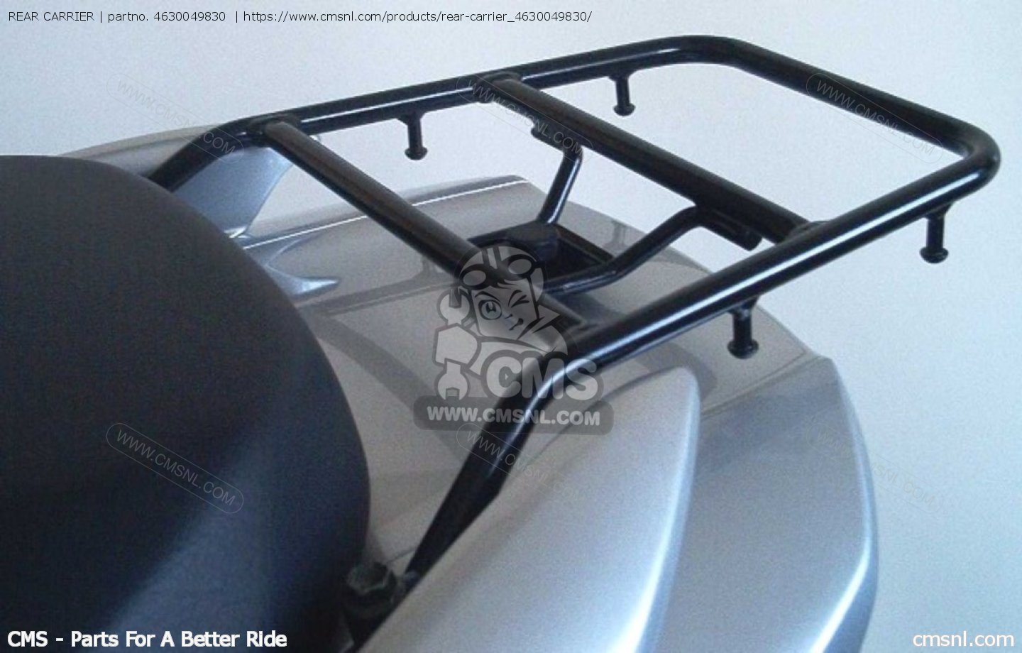 4630049830: Rear Carrier Suzuki - buy the 46300-49830 at CMSNL