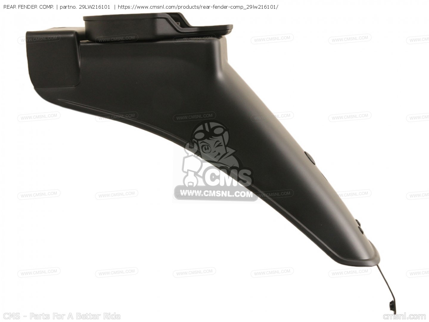REAR FENDER COMP. for RZ350 1985 (F) USA - order at CMSNL