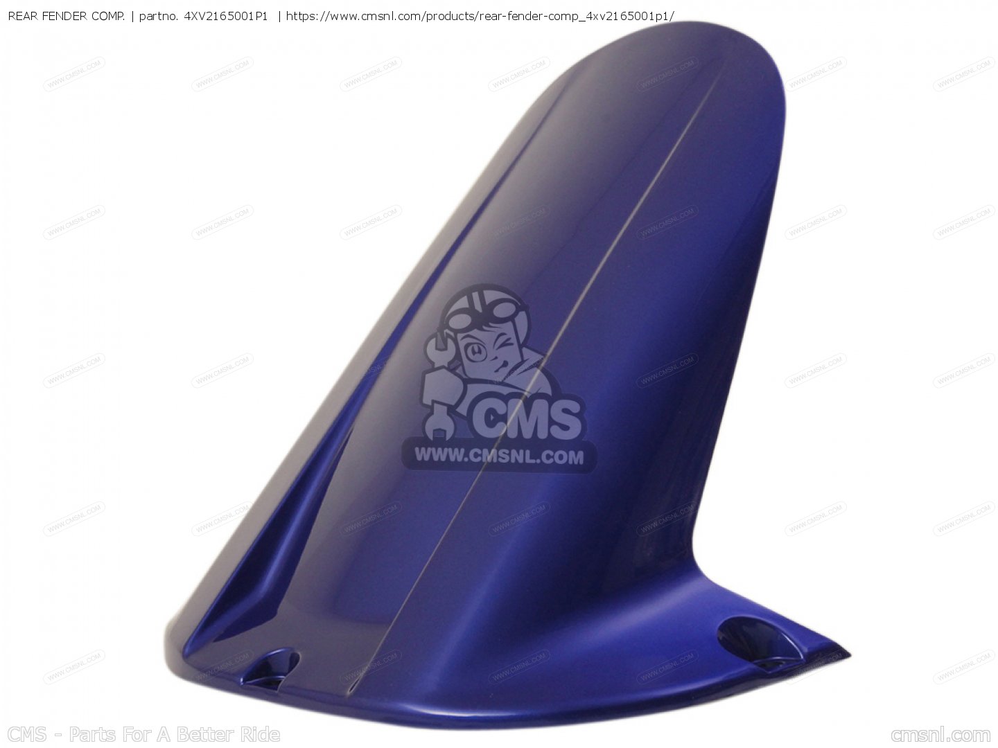 4XV2165001P1: REAR FENDER COMP. Yamaha - buy the 4XV-21650-01-P1 at CMSNL