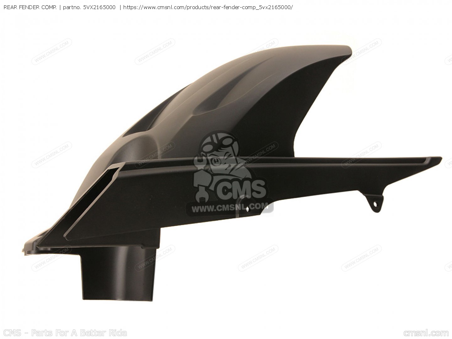5VX2165000: REAR FENDER COMP. Yamaha - buy the 5VX-21650-00-00 at CMSNL