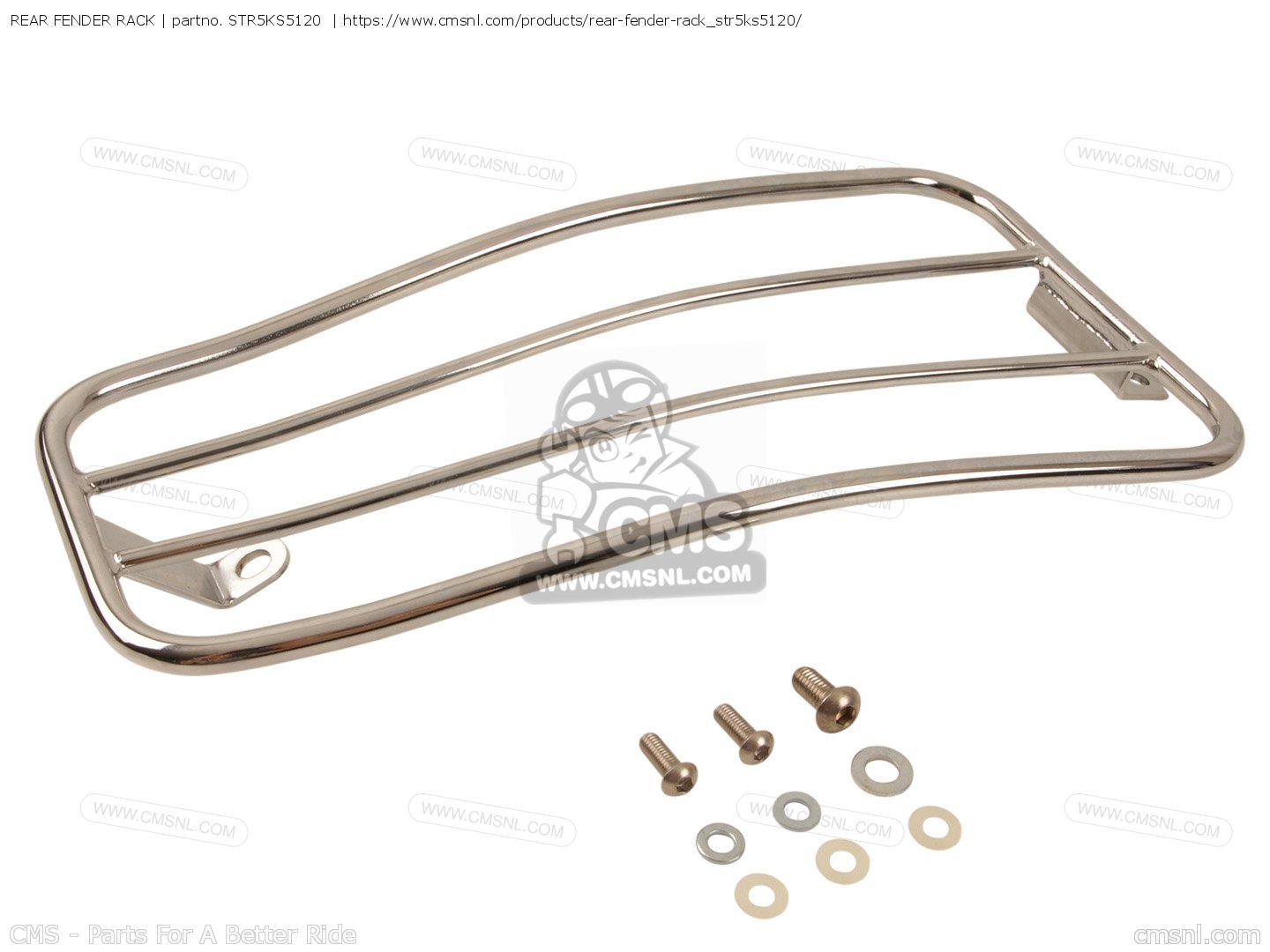 STR5KS5120: REAR FENDER RACK Yamaha - buy the STR-5KS51-20-00 at CMSNL