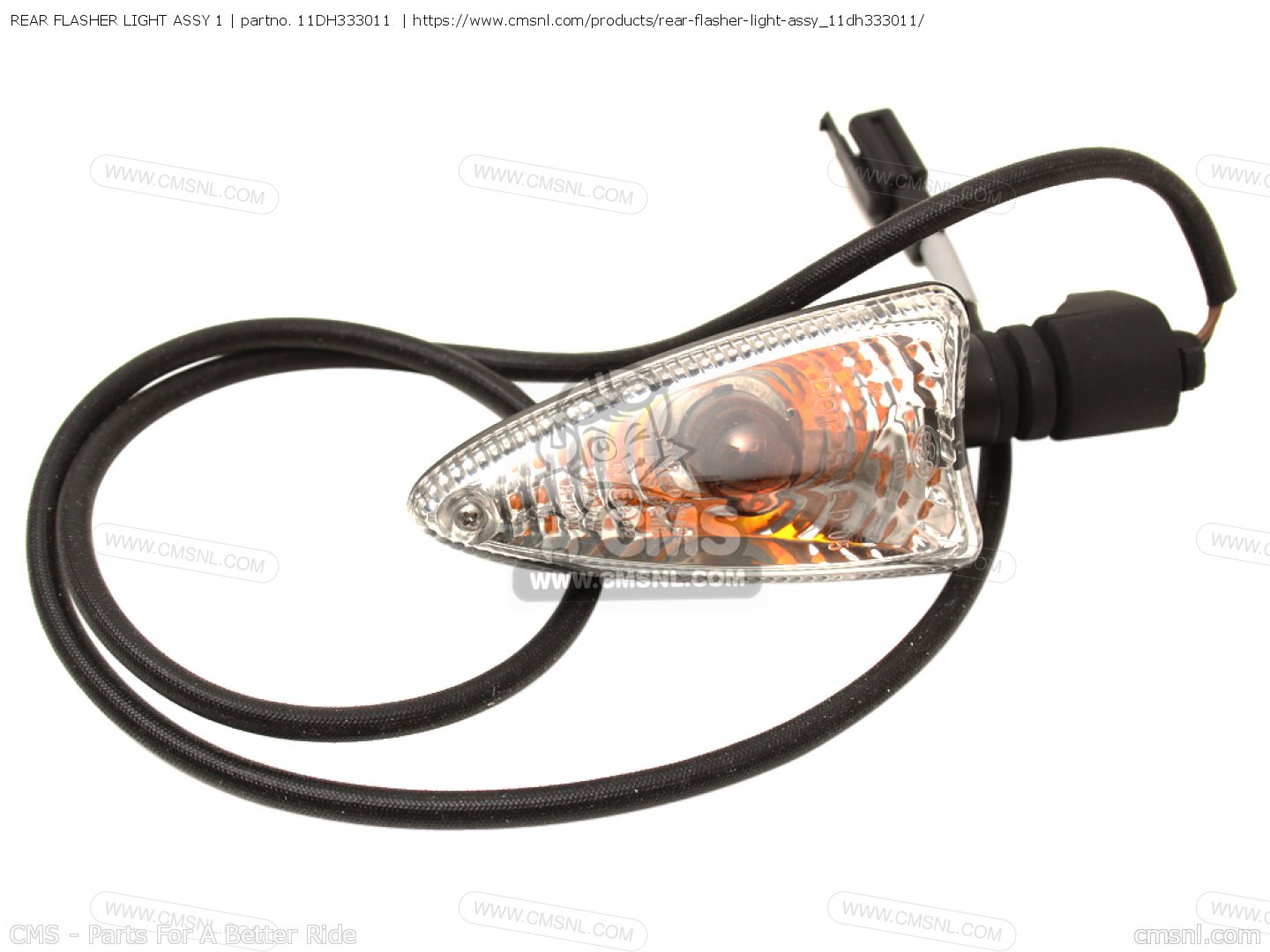 11DH333011: REAR FLASHER LIGHT ASSY 1 Yamaha - buy the 11D-H3330-11-00 ...