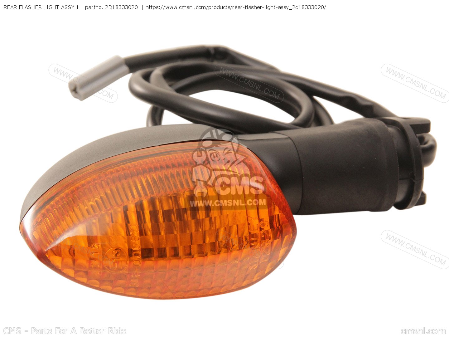 2D18333020: REAR FLASHER LIGHT ASSY 1 Yamaha - buy the 2D1-83330-20-00 ...
