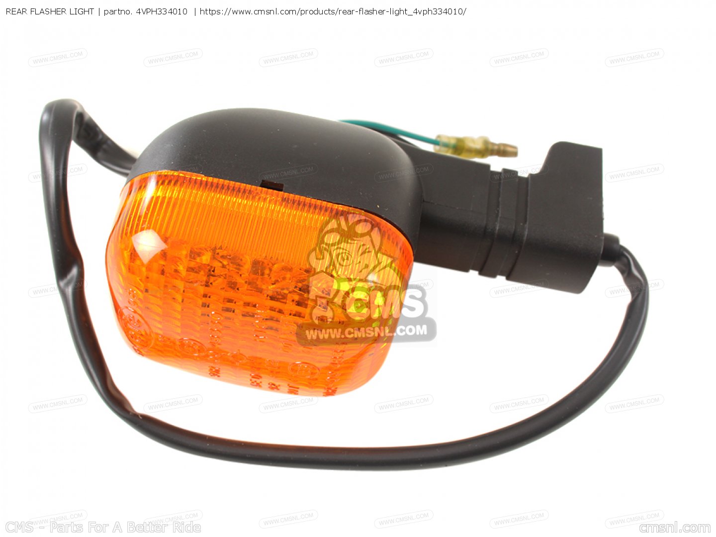 4VPH334010: REAR FLASHER LIGHT Yamaha - buy the 4VP-H3340-10-00 at CMSNL