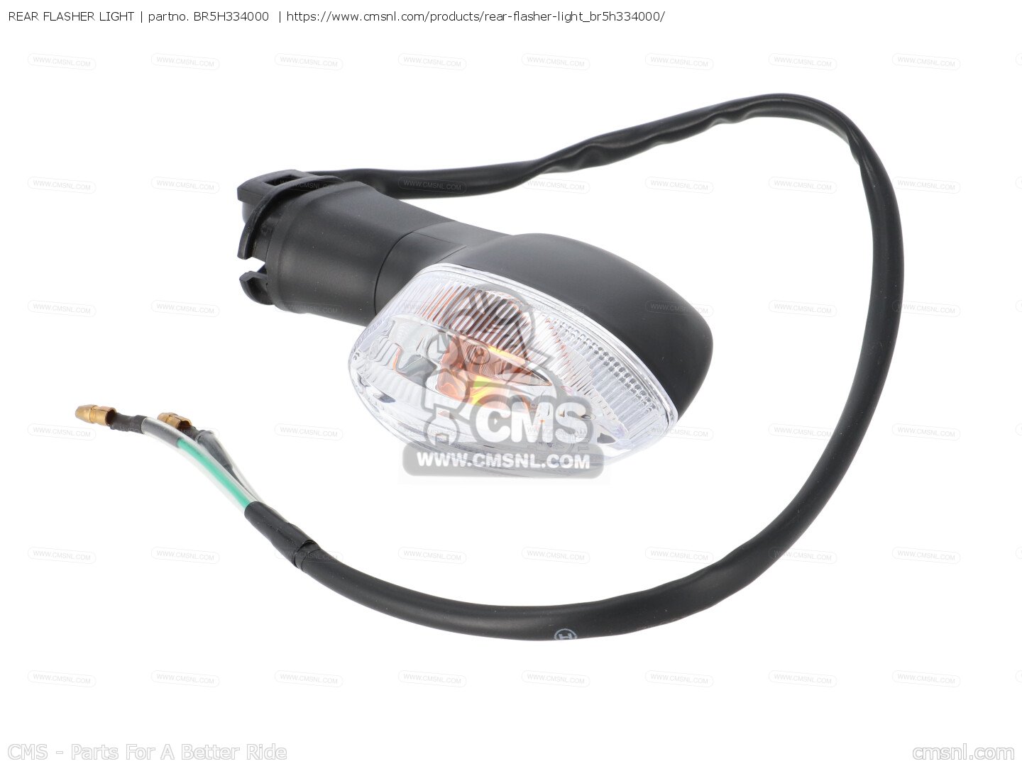 BR5H334000: REAR FLASHER LIGHT Yamaha - buy the BR5-H3340-00-00 at CMSNL