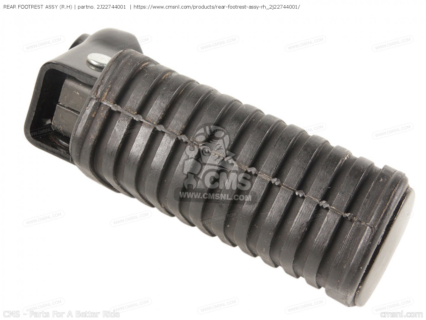 REAR FOOTREST ASSY (R.H) for Yamaha - order at CMSNL