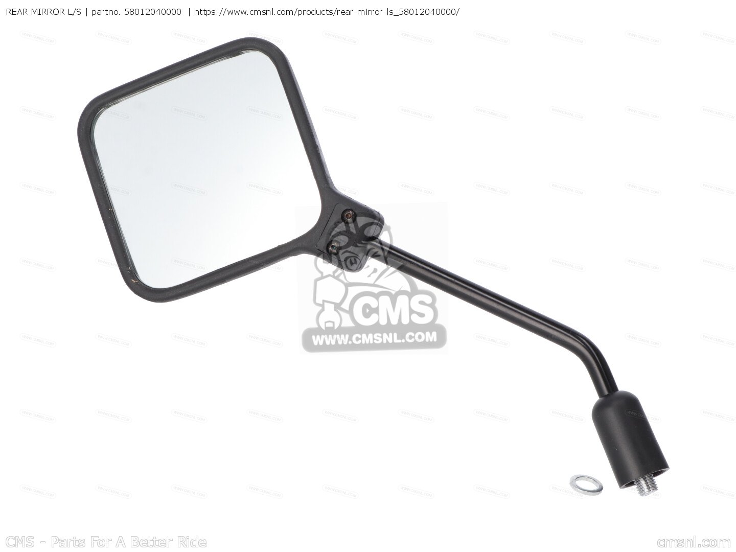 58012040000: REAR MIRROR L/S KTM - buy the 58012040000 at CMSNL