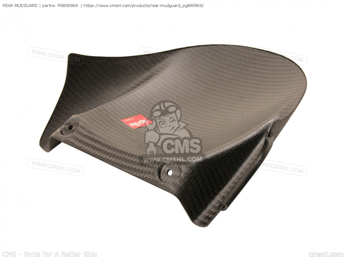 PG890969: Rear Mudguard Piaggio Group - buy the 890969 at CMSNL