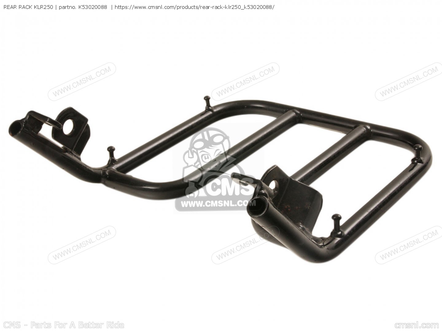 K53020088: Rear Rack Klr250 Kawasaki - buy the K53020-088 at CMSNL