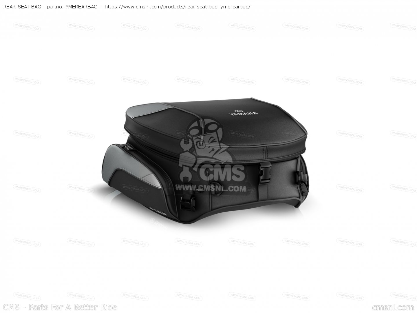 YMEREARBAG00: Rear-seat Bag Yamaha - buy the YME-REARB-AG-00 at CMSNL