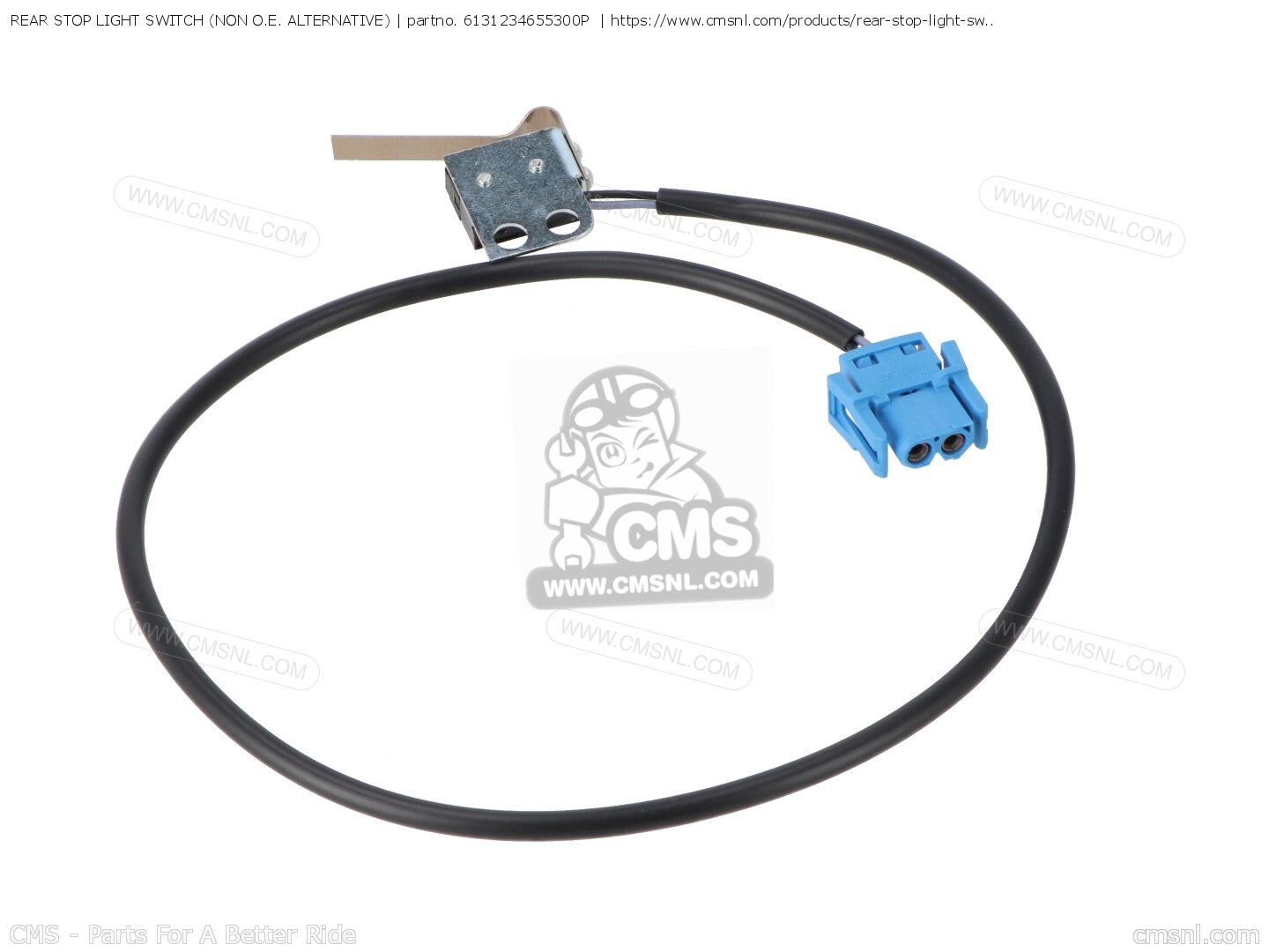 6131234655300P: REAR STOP LIGHT SWITCH (NON O.E. ALTERNATIVE ...