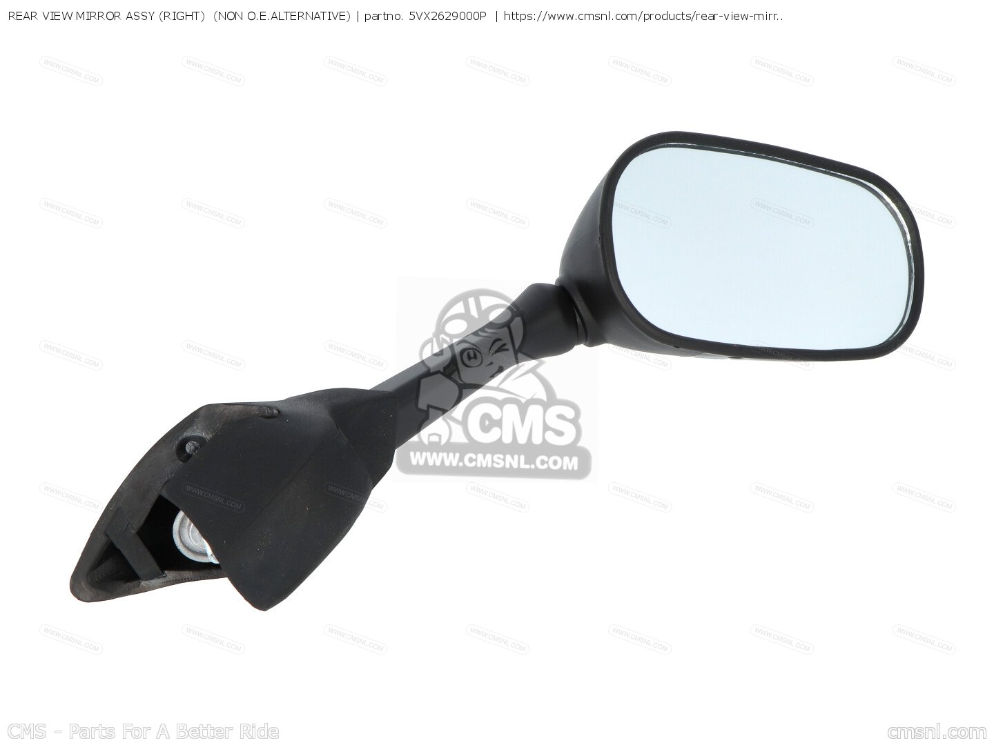 REAR VIEW MIRROR ASSY (RIGHT) (NON O.E.ALTERNATIVE) for FZ6-S 2004 5VX1 ...
