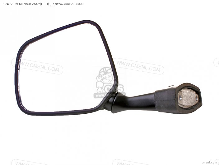 3XW2628000: REAR VIEW MIRROR ASSY(LEFT) Yamaha - buy the 3XW-26280-00 ...