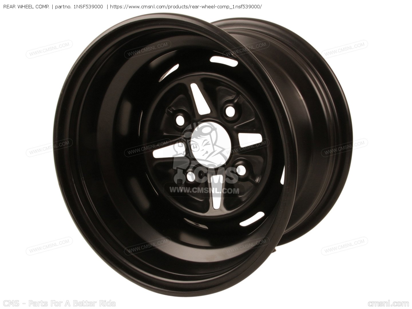 1NSF539000: REAR WHEEL COMP. Yamaha - buy the 1NS-F5390-00-00 at CMSNL