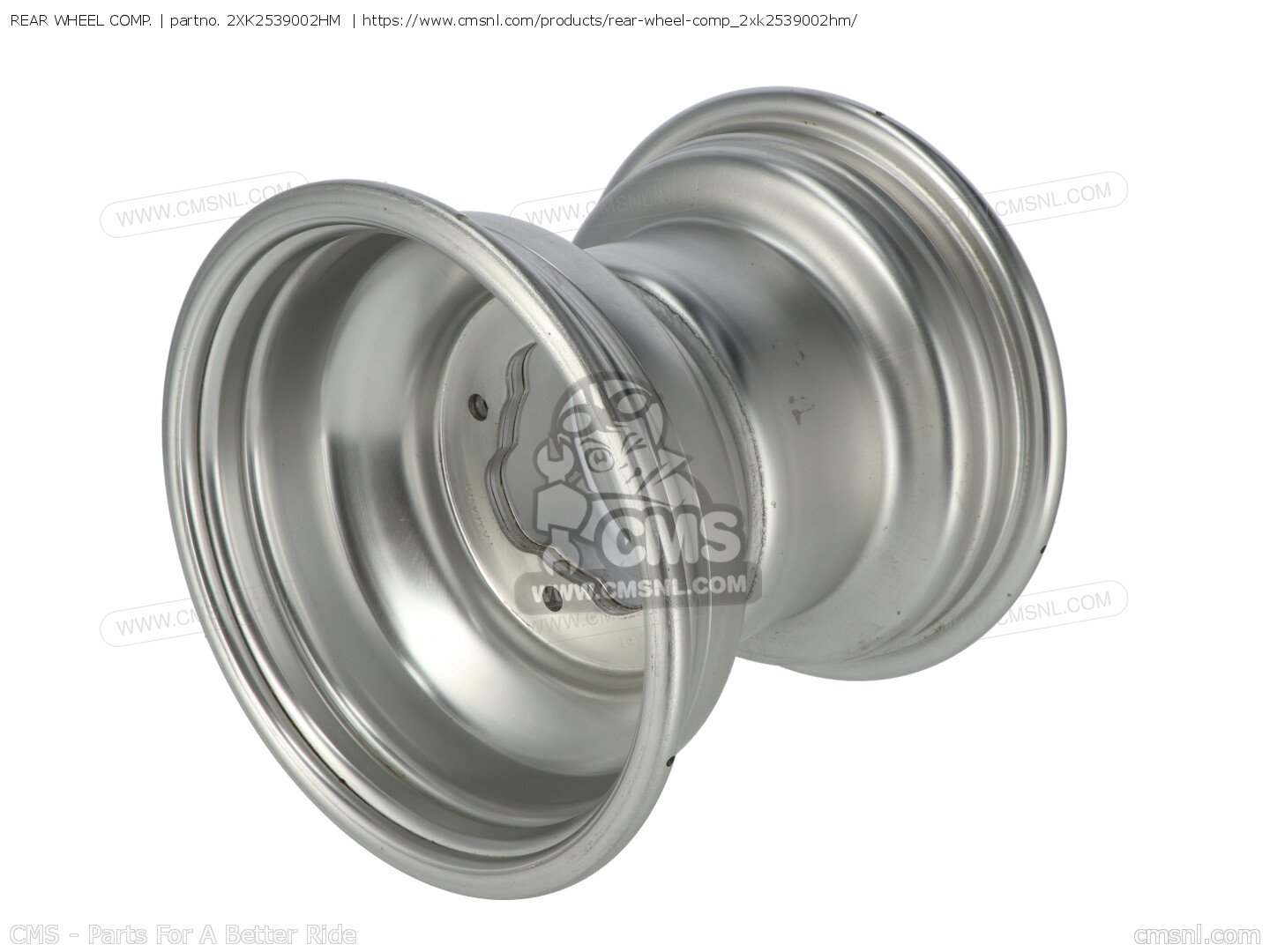 2XK2539002HM: REAR WHEEL COMP. Yamaha - buy the 2XK-25390-02-HM at CMSNL