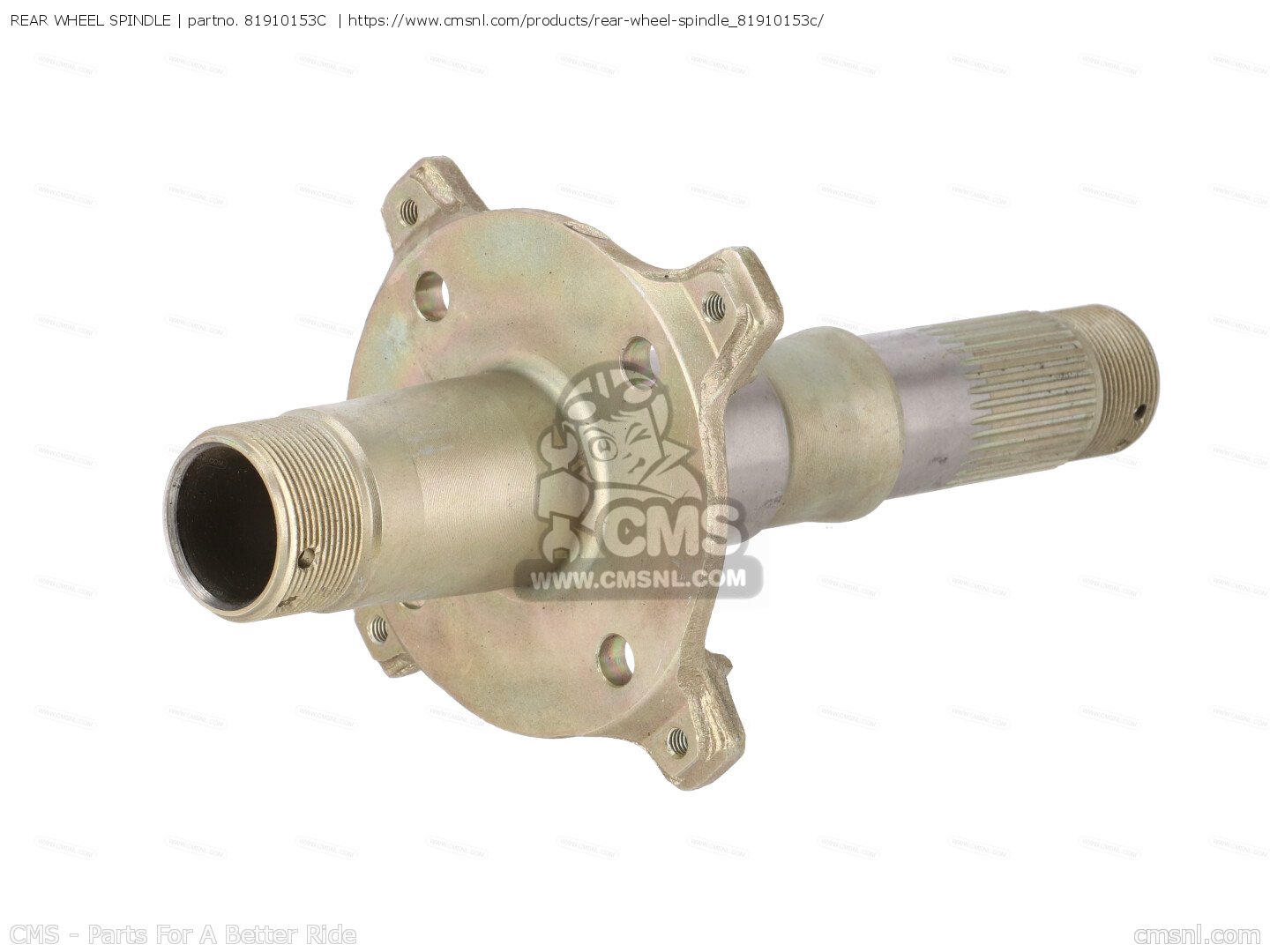 81910153C: REAR WHEEL SPINDLE Ducati - buy the 81910153C at CMSNL