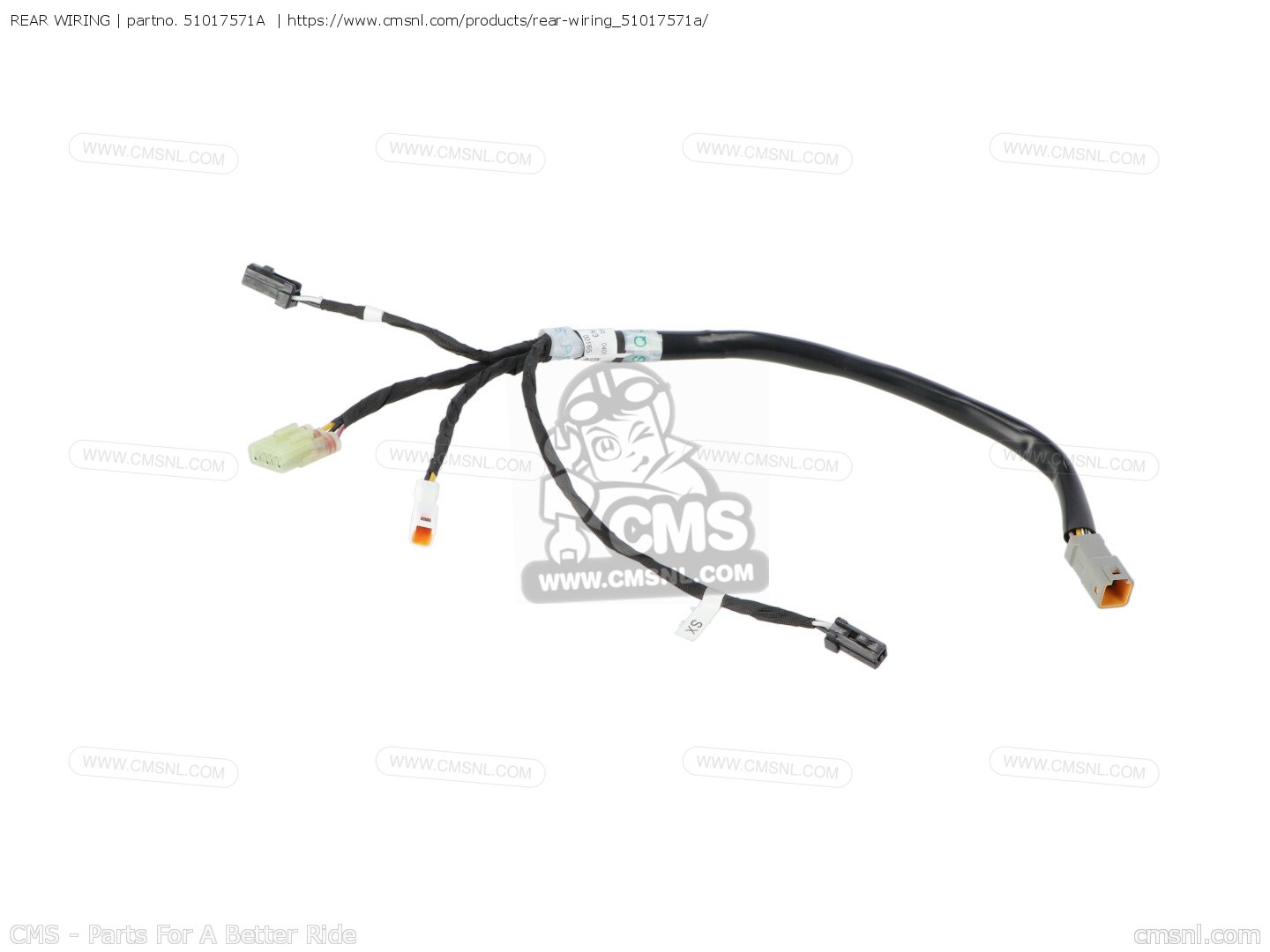 51017571A: REAR WIRING Ducati - buy the 51017571A at CMSNL