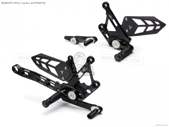 B67FRSET00: Rearsets Mt10 Yamaha - buy the B67-FRSET-00-00 at CMSNL