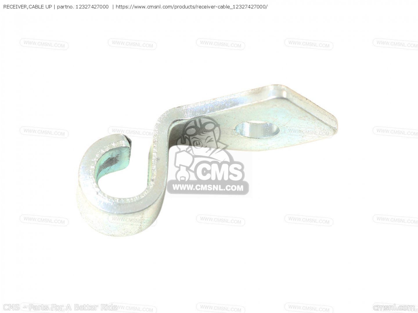 12327427000: RECEIVER,CABLE UP Honda - buy the 12327-427-000 at CMSNL