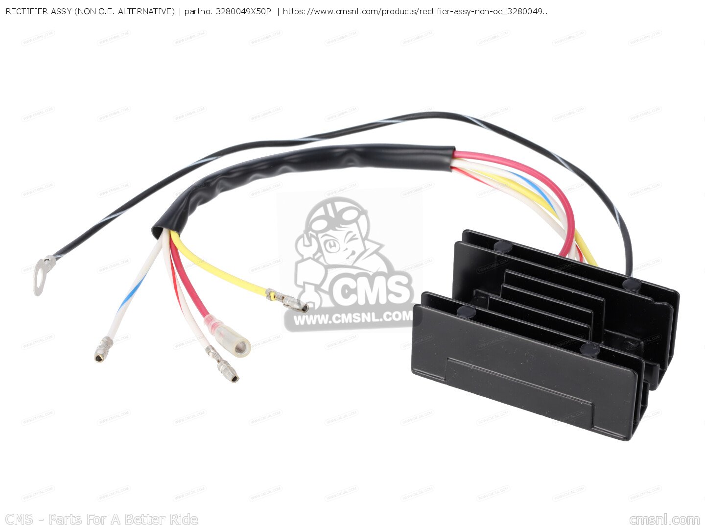 RECTIFIER ASSY (NON O.E. ALTERNATIVE) for Suzuki - order at CMSNL