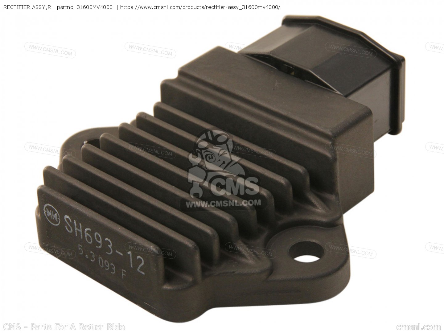 RECTIFIER ASSY.,R for Honda - order at CMSNL