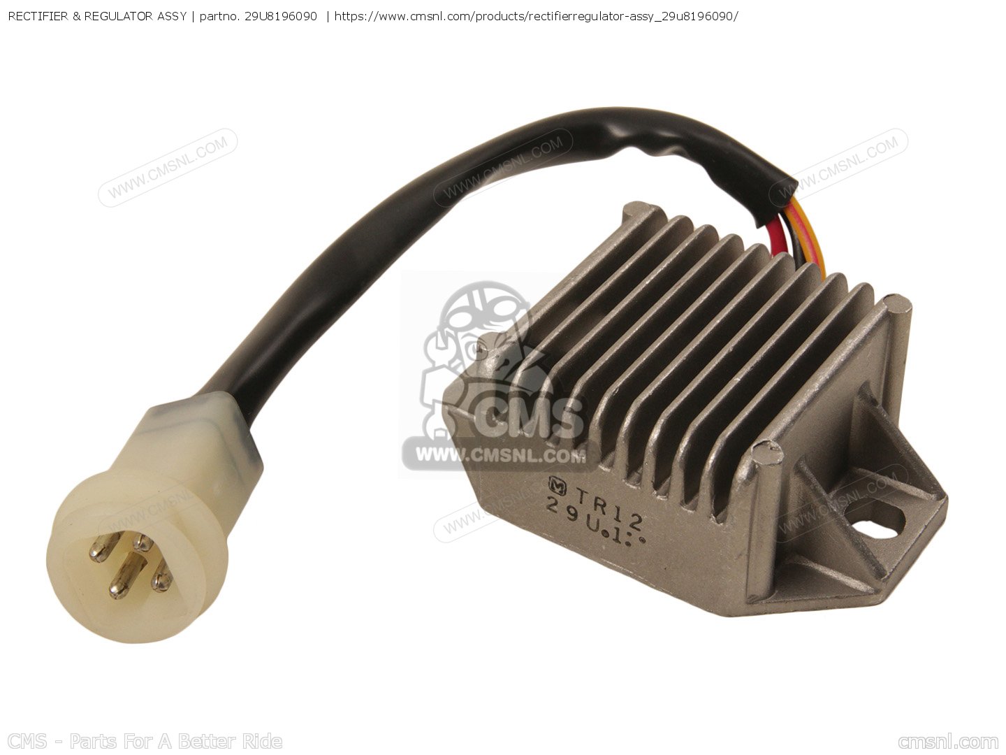29U8196090: RECTIFIER & REGULATOR ASSY Yamaha - buy the 29U-81960-90-00 ...