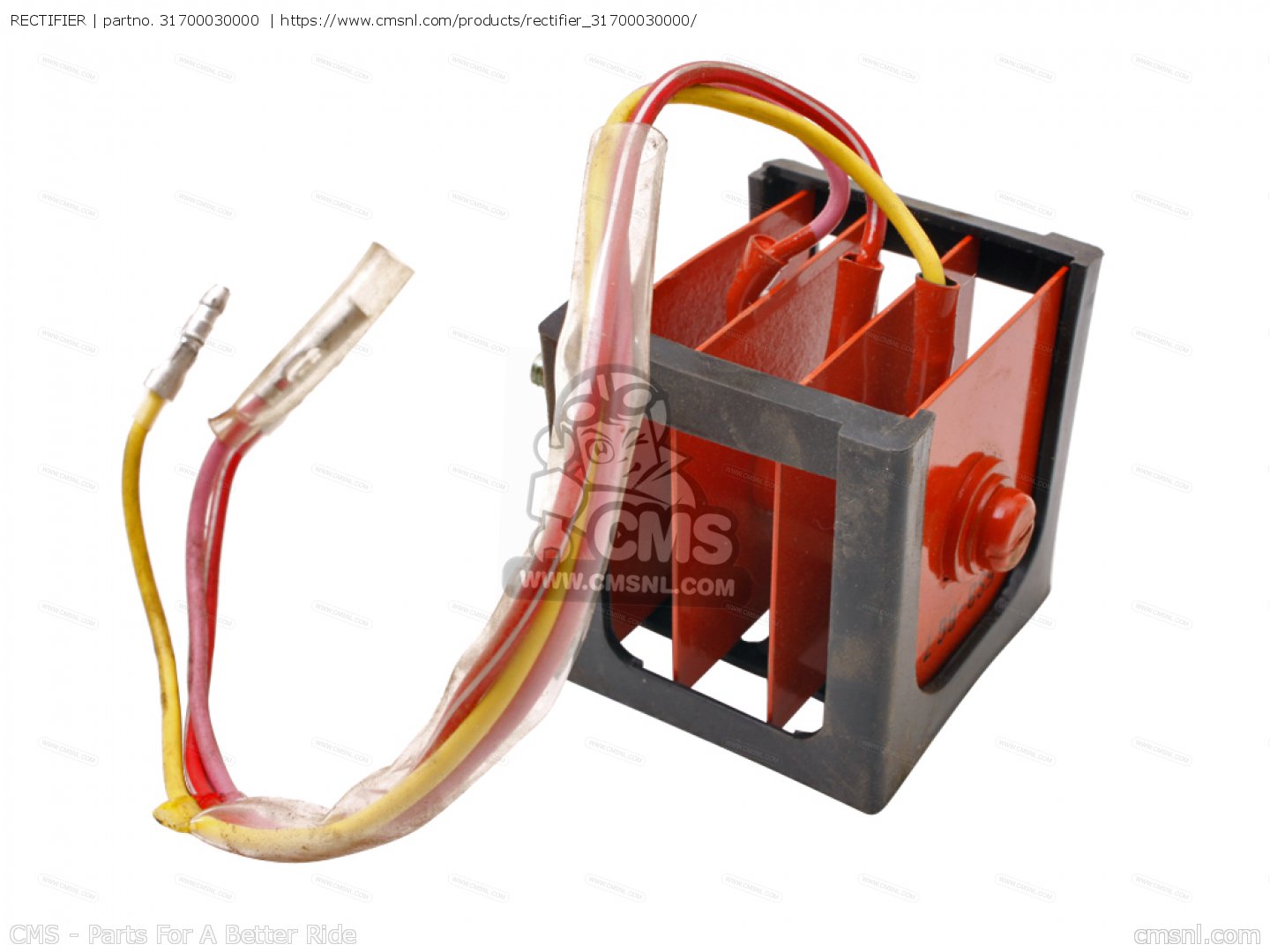 31700030000: RECTIFIER Honda - buy the 31700-030-000 at CMSNL