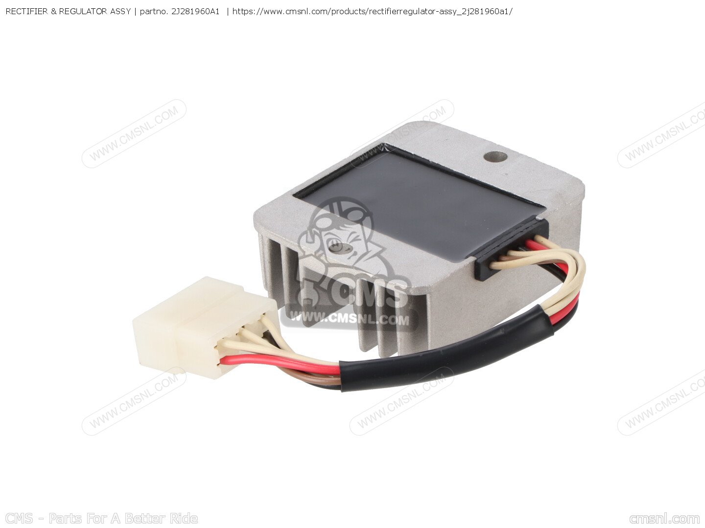 RECTIFIER & REGULATOR ASSY for XC180ZL RIVA 1984 - order at CMSNL