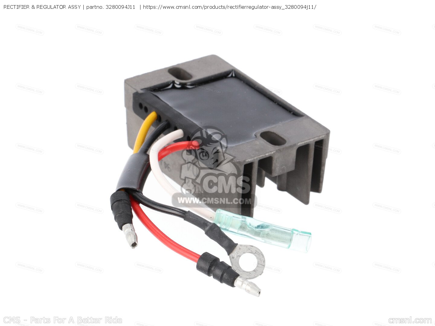3280094J11: Rectifier & Regulator Assy Suzuki - buy the 32800-94J11 at ...