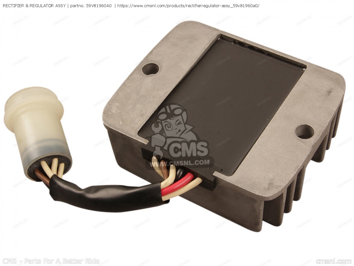 RECTIFIER & REGULATOR ASSY for YFU1TW 1989 PRO HAULER - order at CMSNL