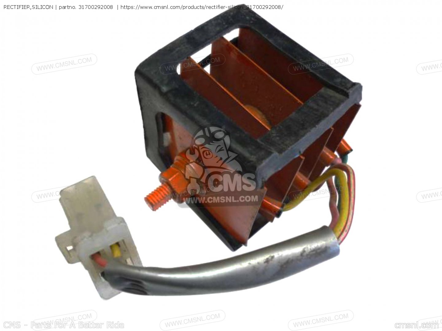 31700292008: RECTIFIER,SILICON Honda - buy the 31700-292-008 at CMSNL
