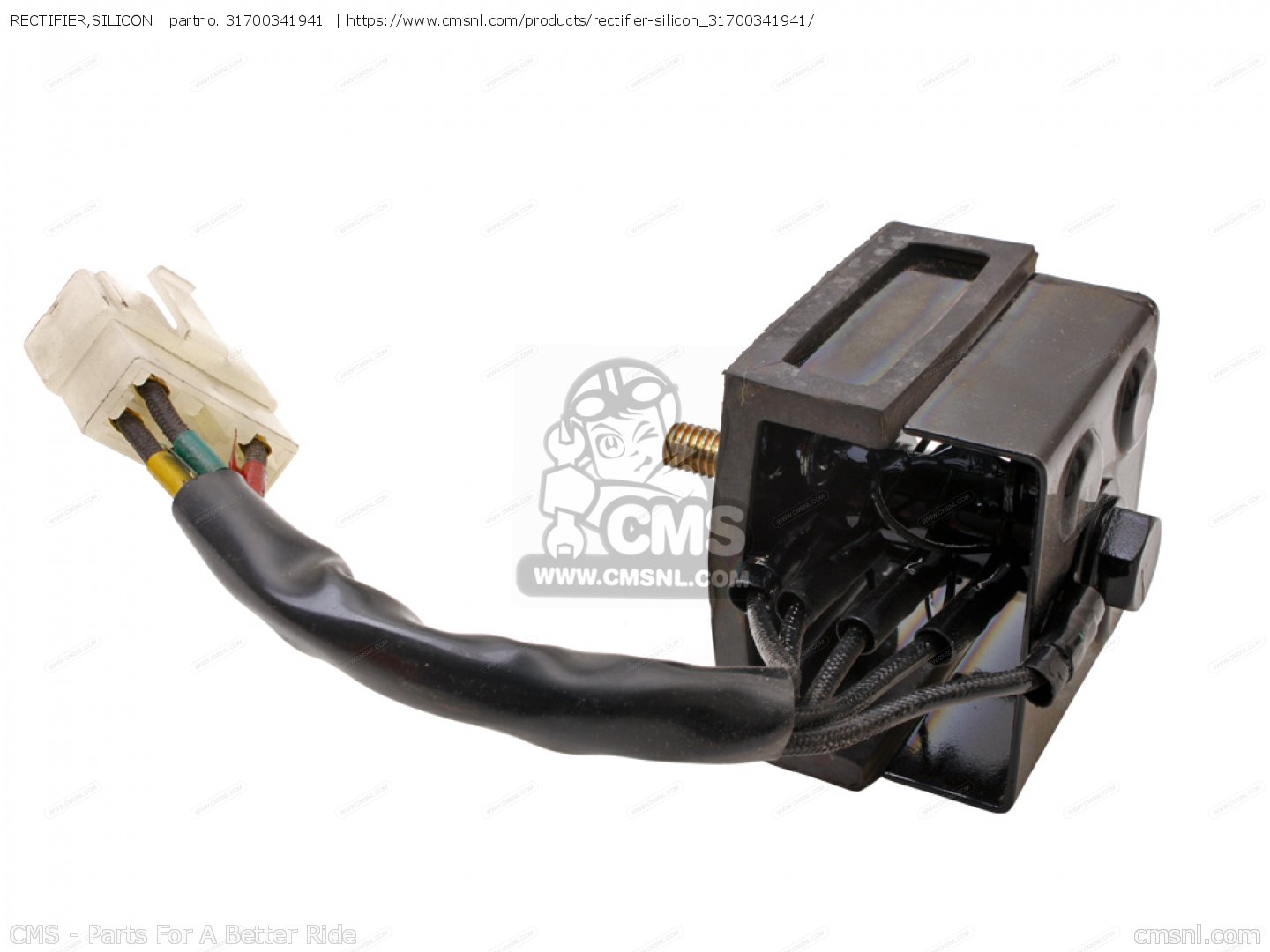 31700341941: RECTIFIER,SILICON Honda - buy the 31700-341-941 at CMSNL