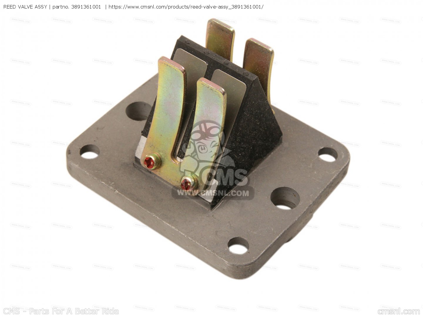 REED VALVE ASSY for RD200 1976 USA - order at CMSNL