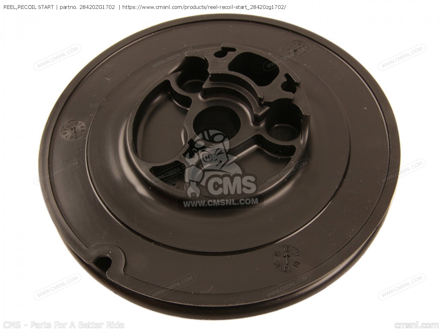 28420ZG1702: REEL,RECOIL START Honda - buy the 28420-ZG1-702 at CMSNL