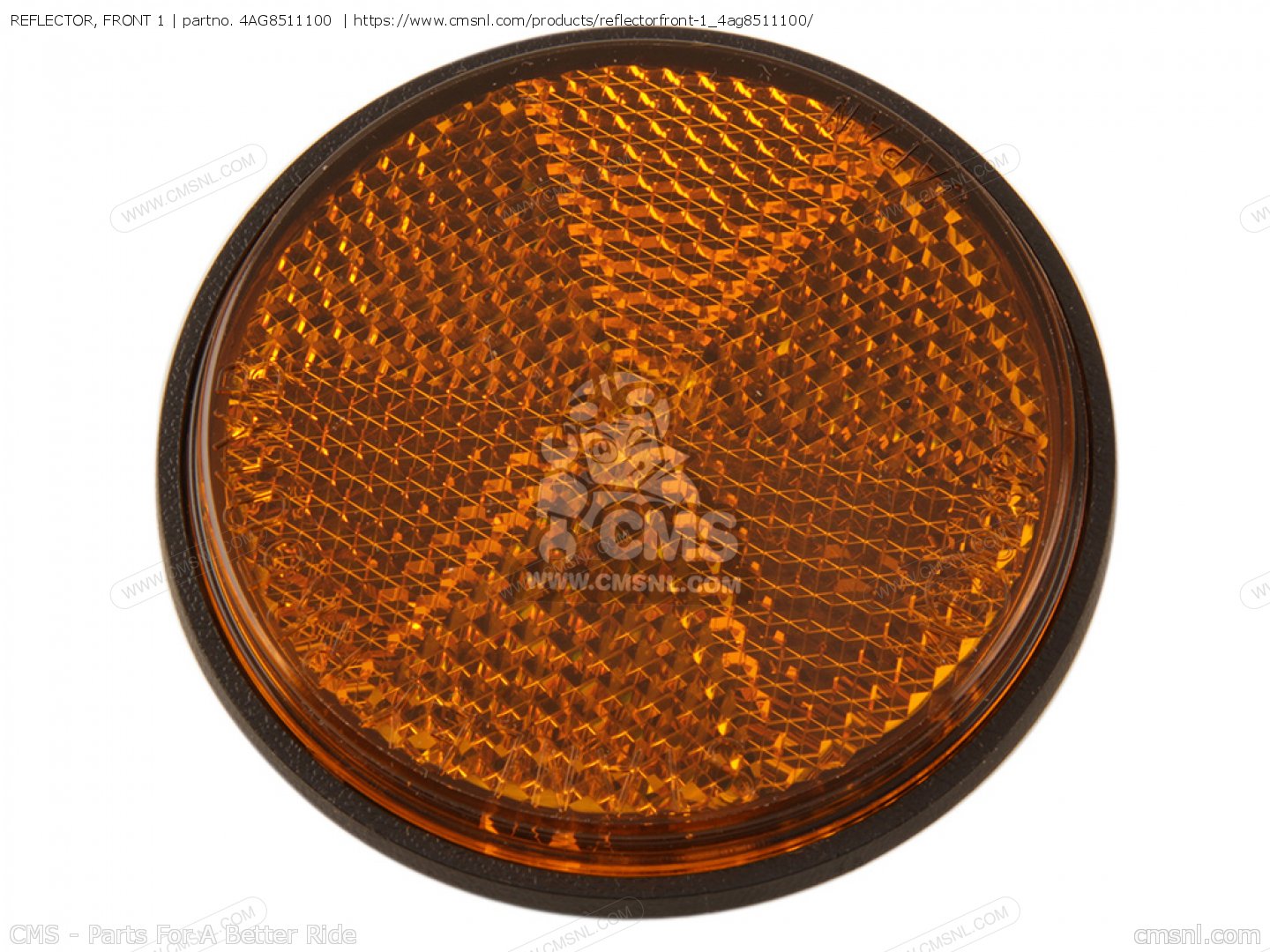 REFLECTOR, FRONT 1 for Yamaha - order at CMSNL